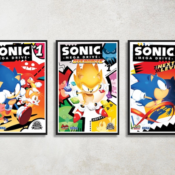 Sonic Poster - Etsy