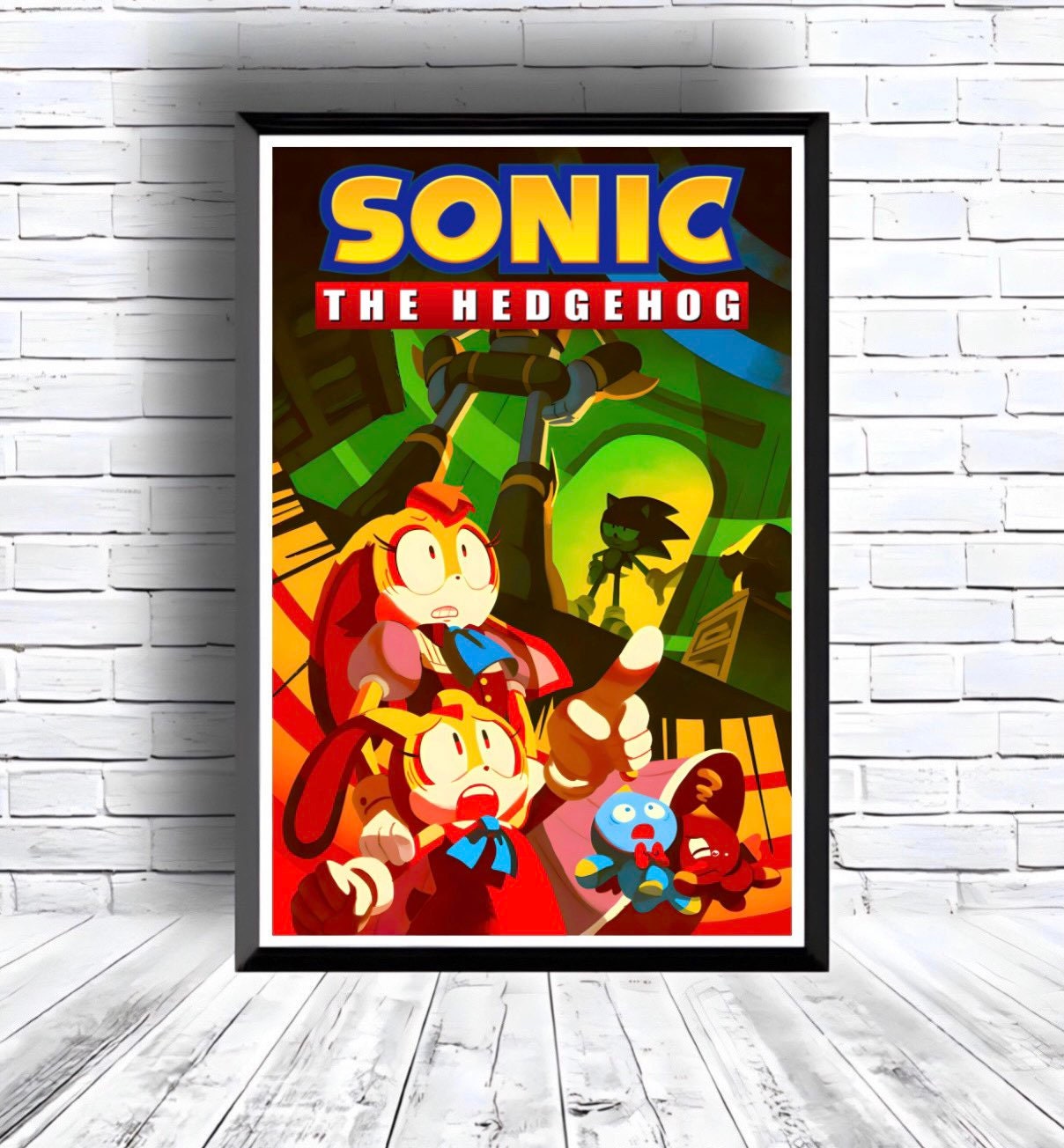 Sonic the Hedgehog Digital Download Poster for Bedroom Decor, Party ...