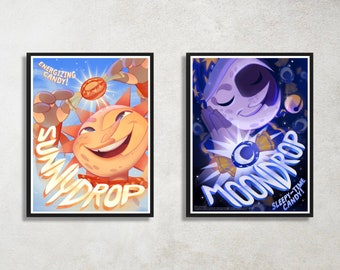 MOONDROP FNAF Security Breach In-game Poster Digital Download - Etsy