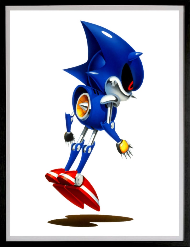 Set of 6 Sonic the Hedgehog Digital Download Poster Bundle for - Etsy