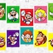Pick Your Set of 4 Super Mario Digital Download Poster Bundle for ...