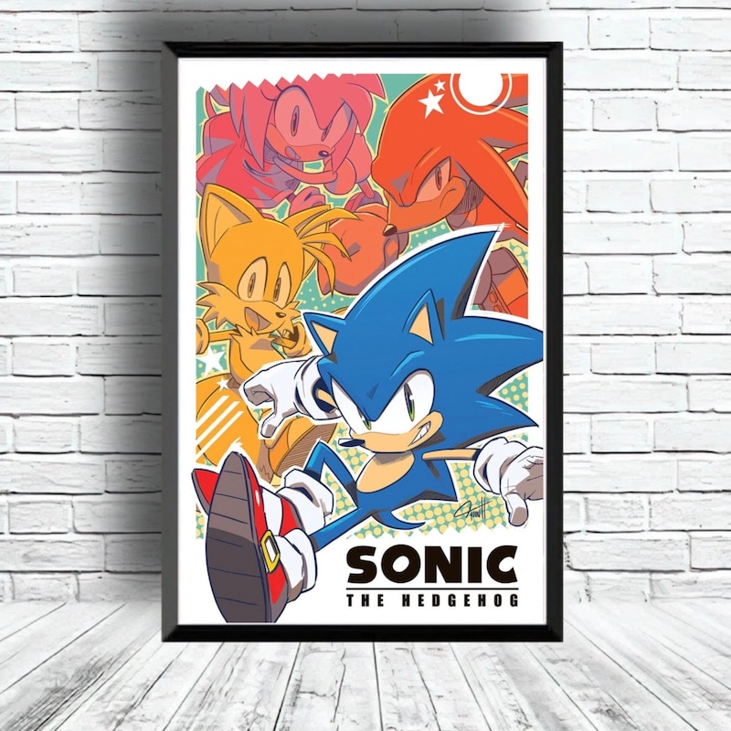 Sonic Poster - Etsy
