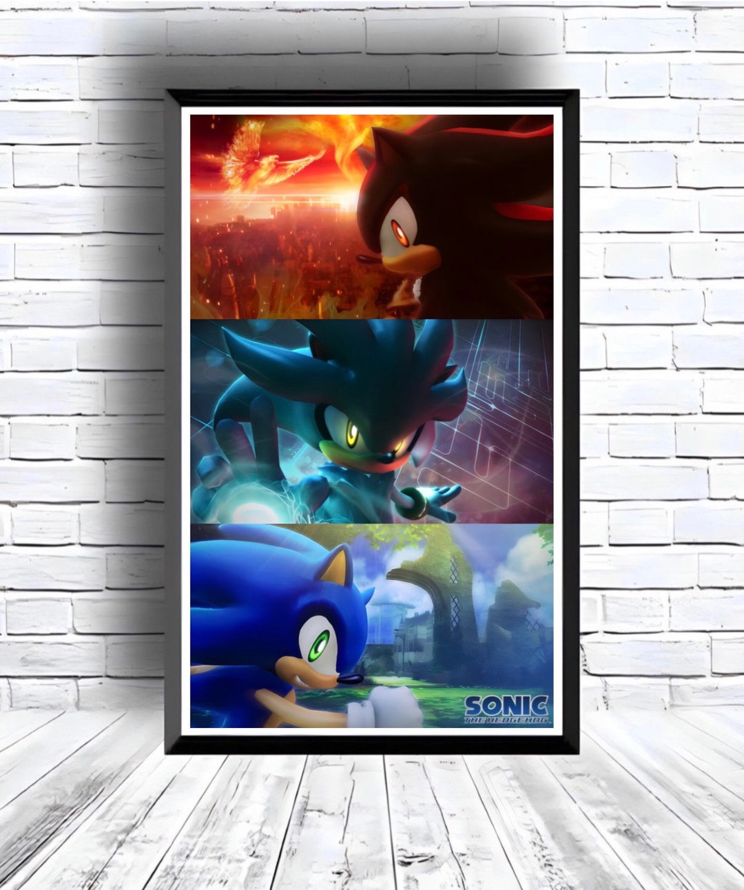 Sonic the Hedgehog Digital Download Poster for Bedroom Decor, Party ...
