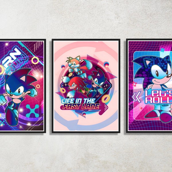 Sonic the Hedgehog 3 Poster - Etsy