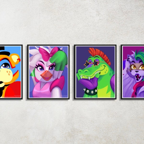 Five Nights at Freddys Celebrate Poster - Etsy