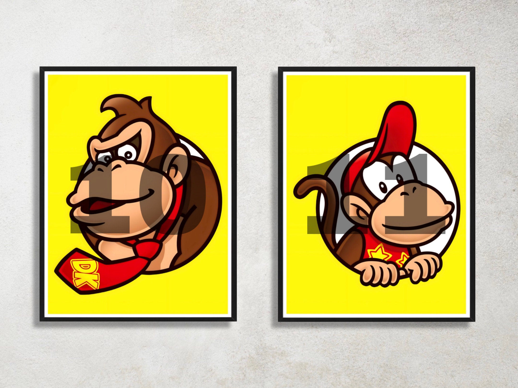 Pick Your Set of 4 Super Mario Digital Download Poster Bundle for ...