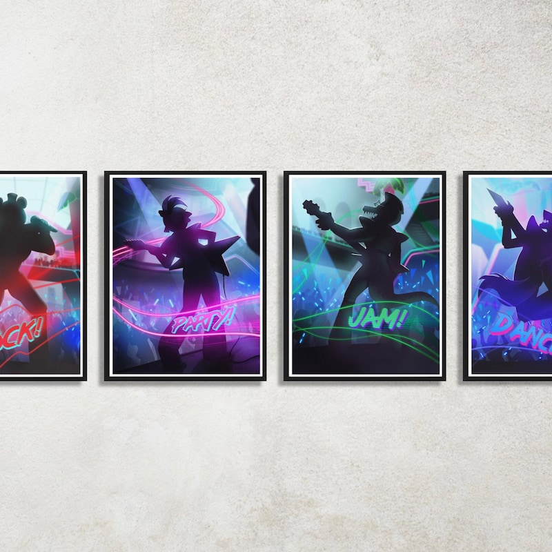 Celebrate Five Nights at Freddys Poster - Etsy