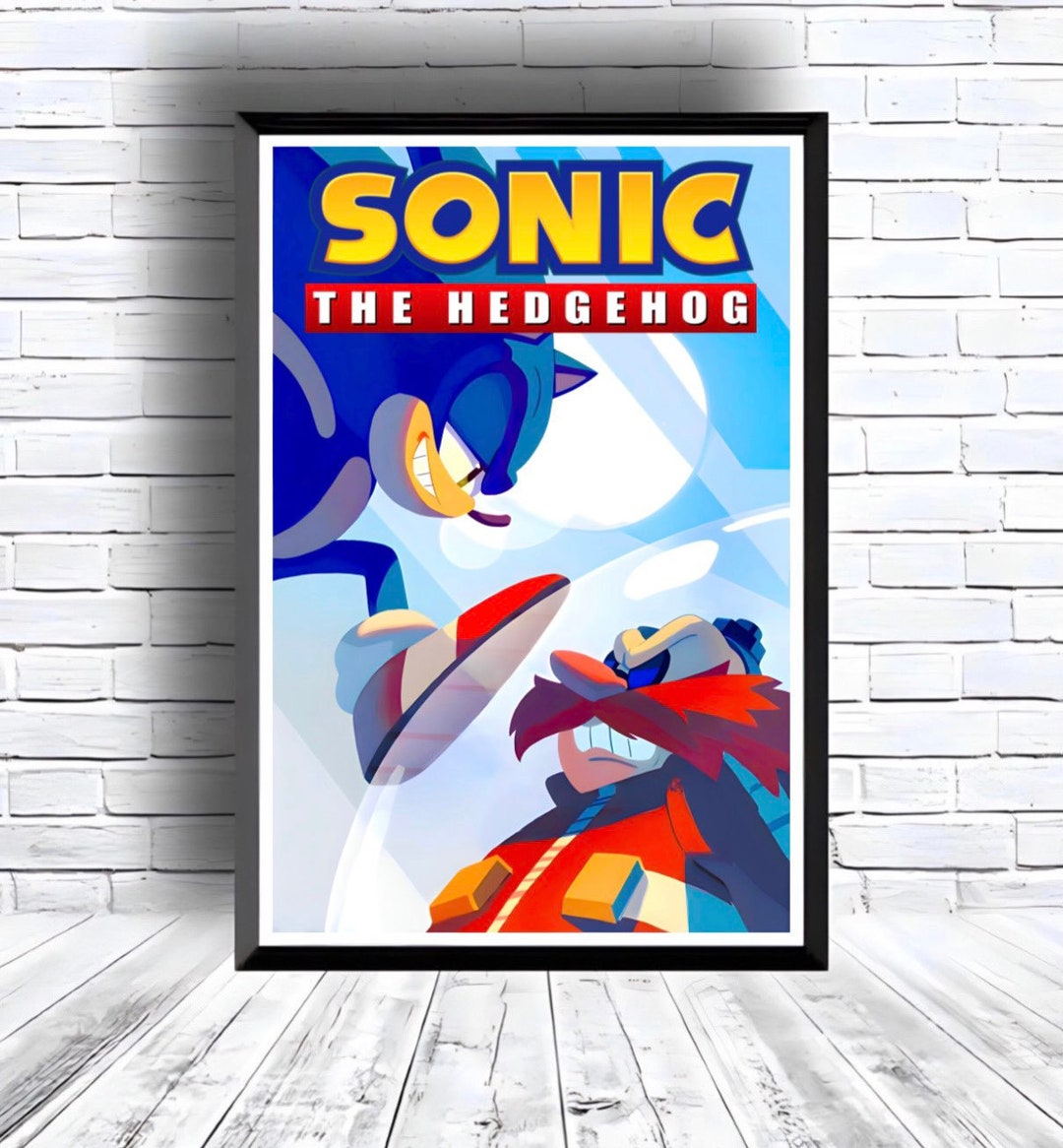 Sonic the Hedgehog Digital Download Poster for Bedroom Decor, Party ...