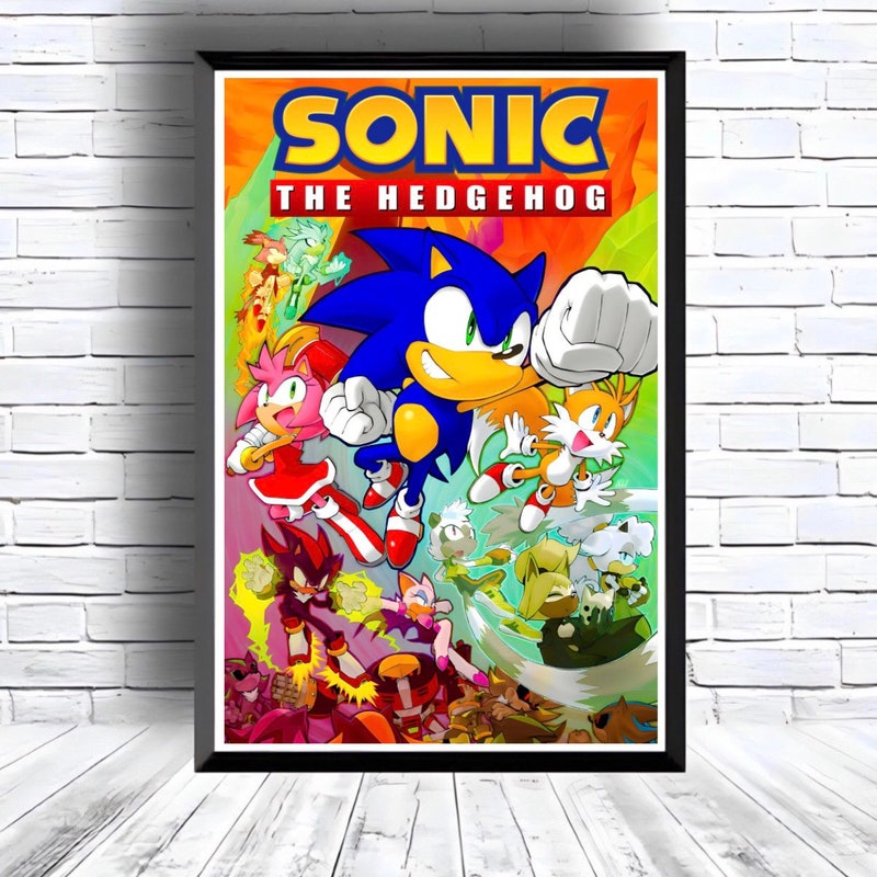 Sonic Idw Poster - Etsy