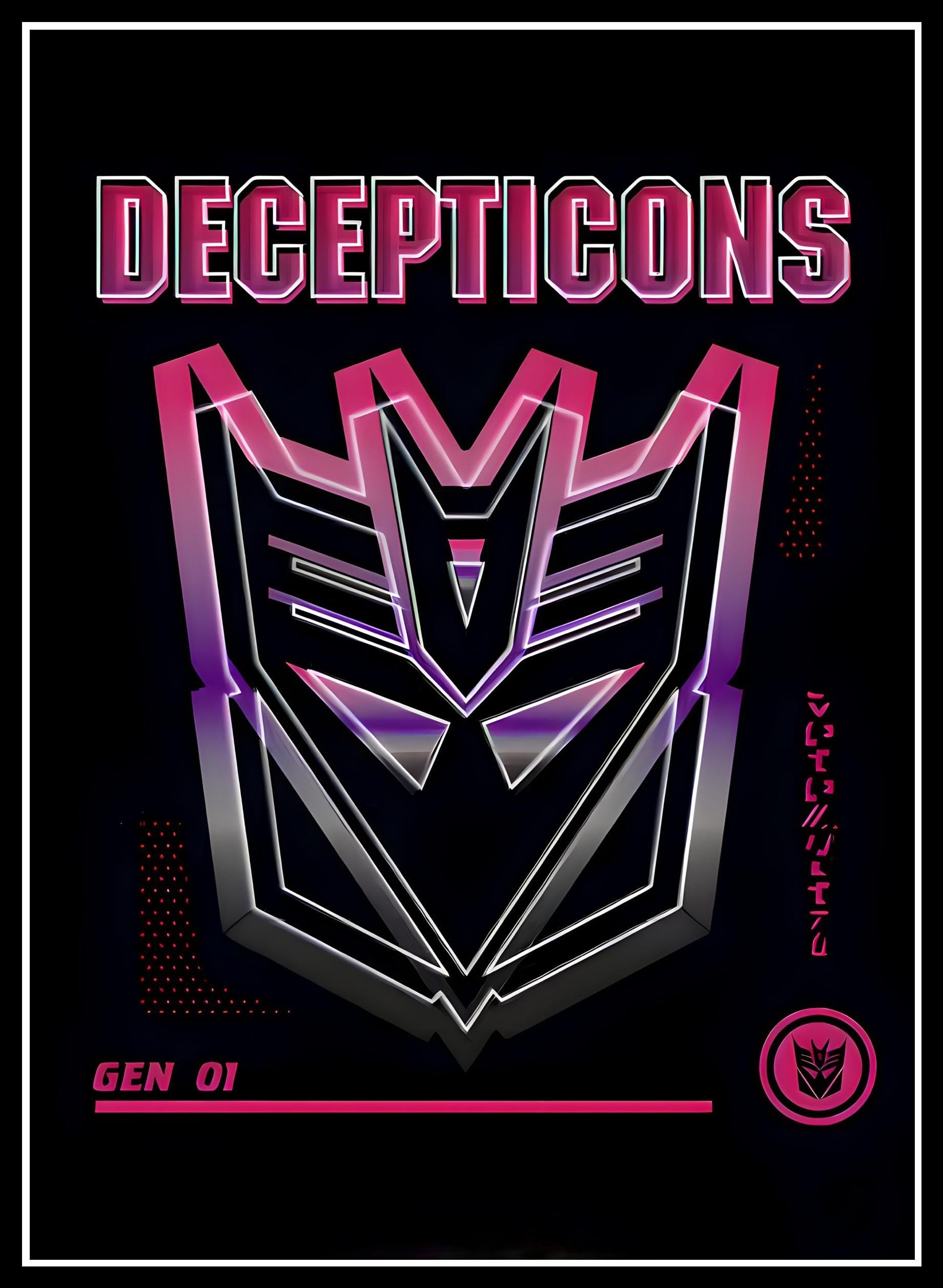 Set of 2 Transformers Digital Download Poster Bundle for Bedroom Decor ...