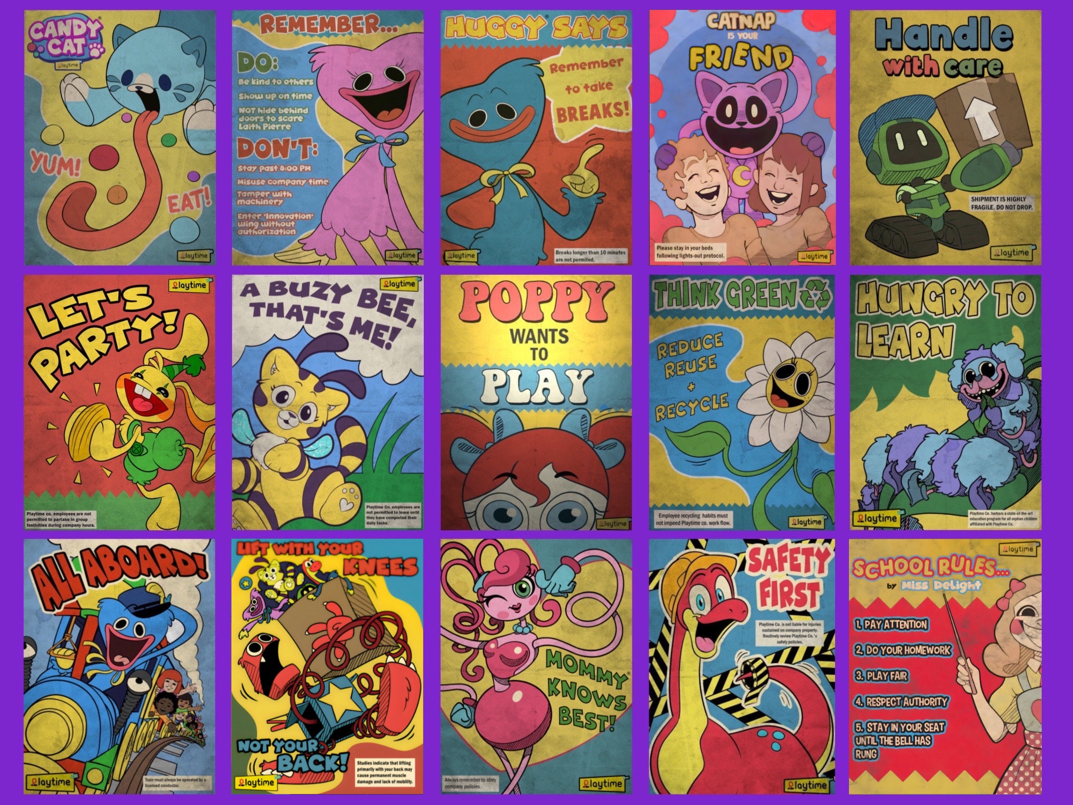 Poppy Playtime Poster Poppy Playtime Printable Game Digital Download ...