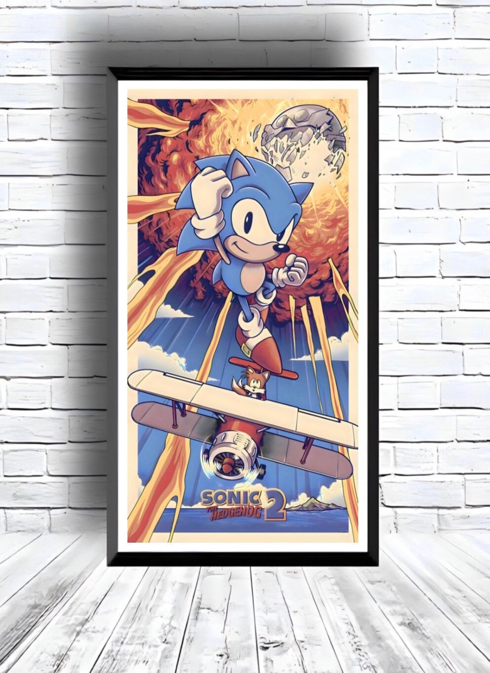 Sonic the Hedgehog Digital Download Poster for Bedroom Decor, Party ...