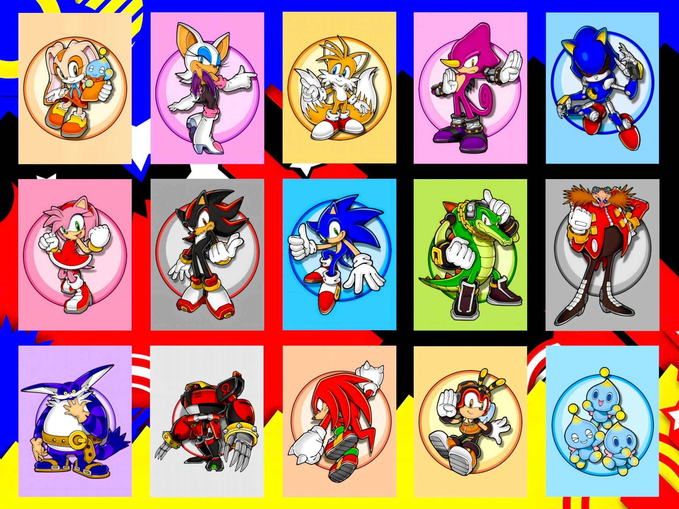 All Sonic Characters Names