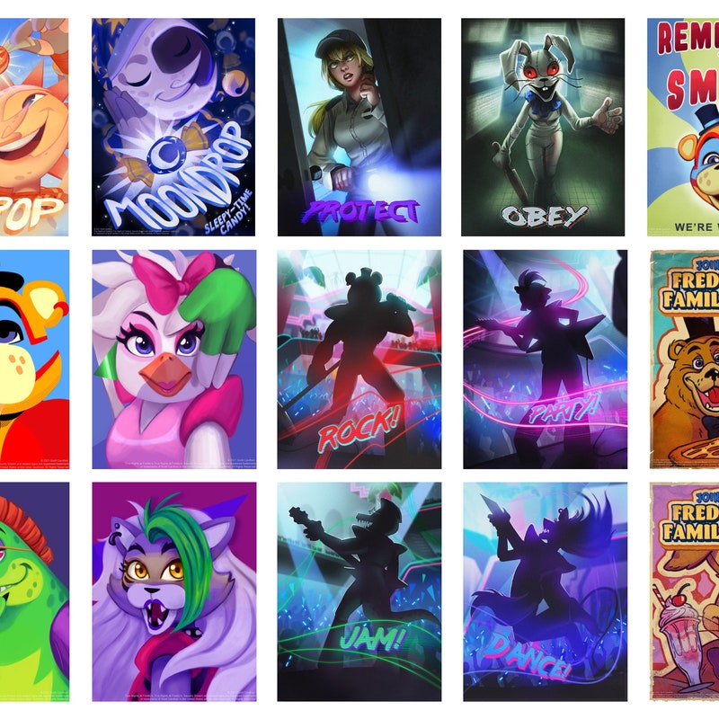 Five Nights at Freddy's 4 Game Poster - Etsy