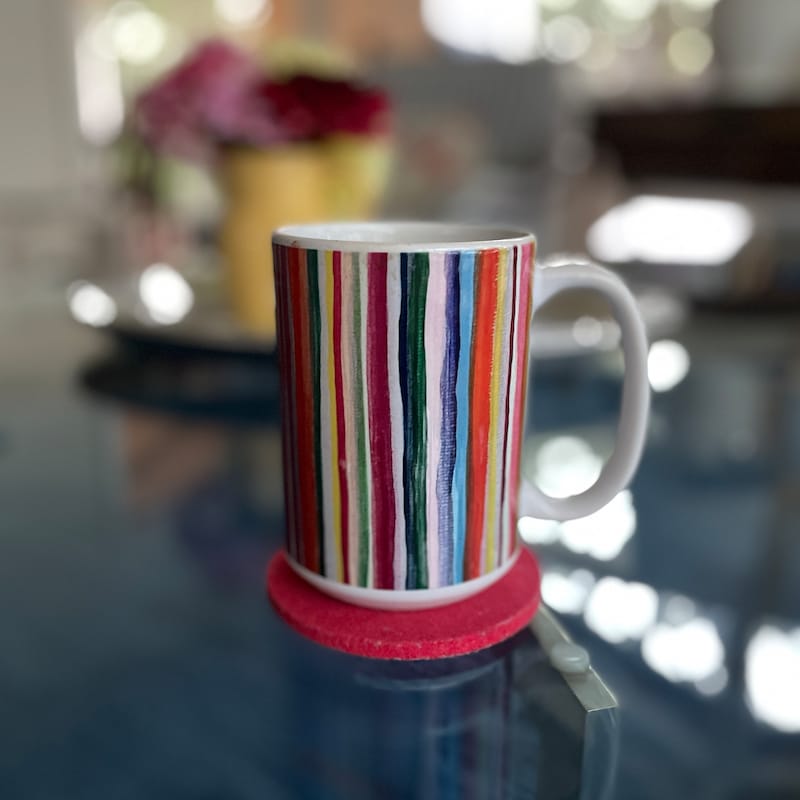 Striped Mugs - Etsy