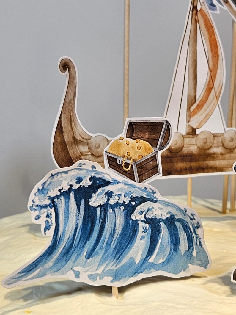 Cake Topper Vikings - Etsy