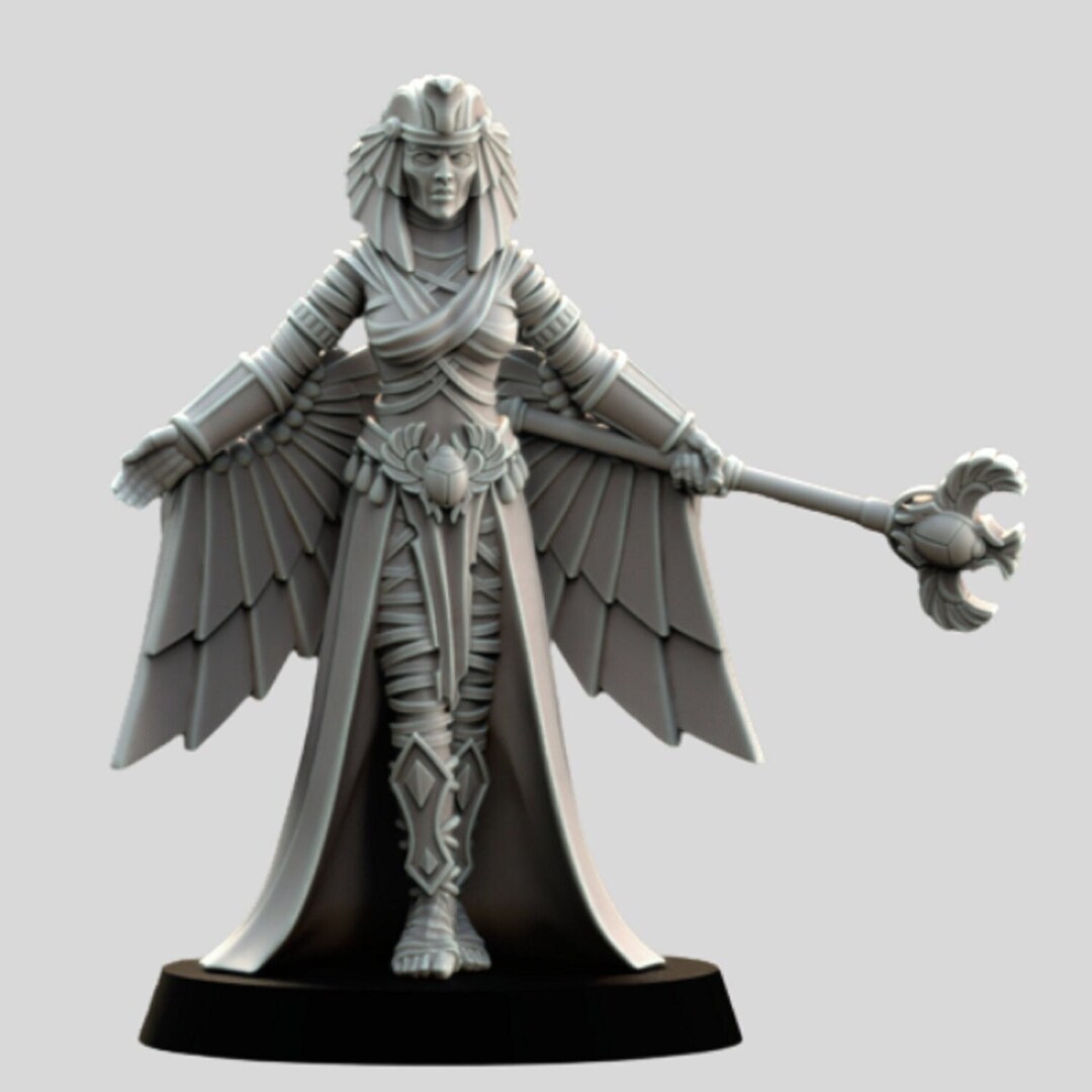 Mummified Undead Queen STL 3D Digital Printing STL File 3D - Etsy
