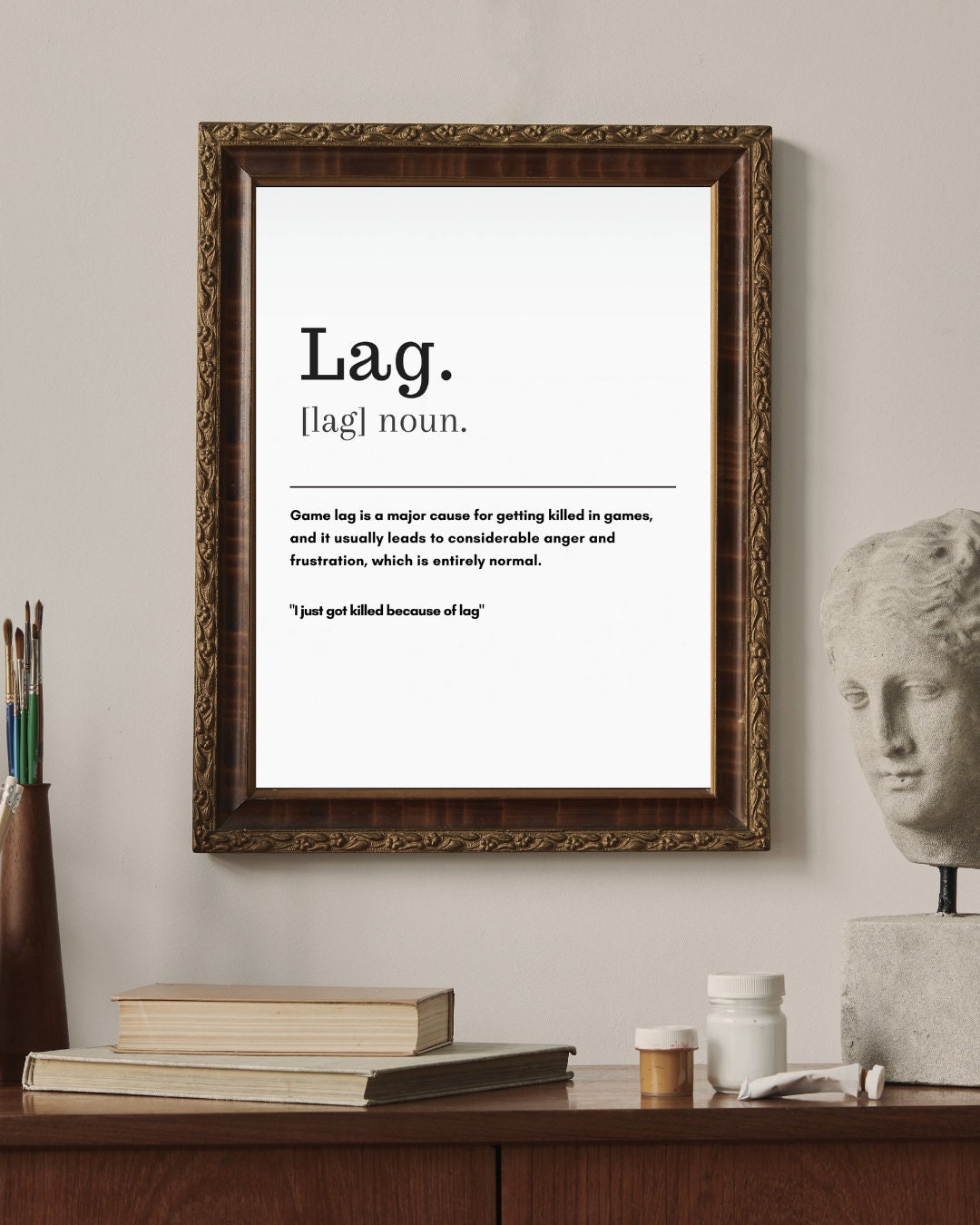 Techy Gamer Wall Decor Cool Digital Print Gaming Room Poster - Etsy