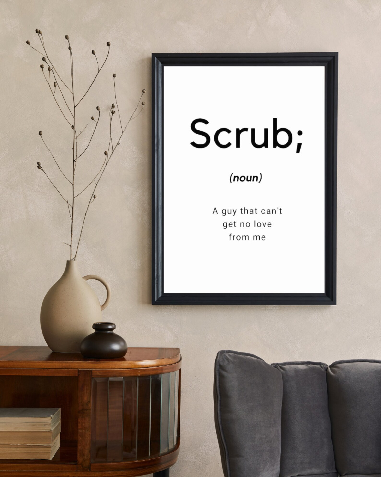 Vintage TLC No Scrubs Poster - 90s Music Lyrics Print - Etsy