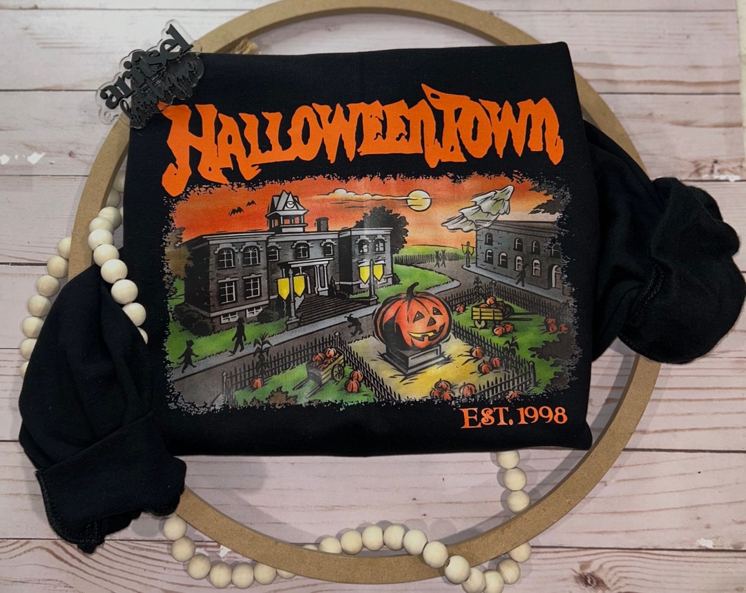 Halloweentown Sweater; Long Sleeve - Etsy
