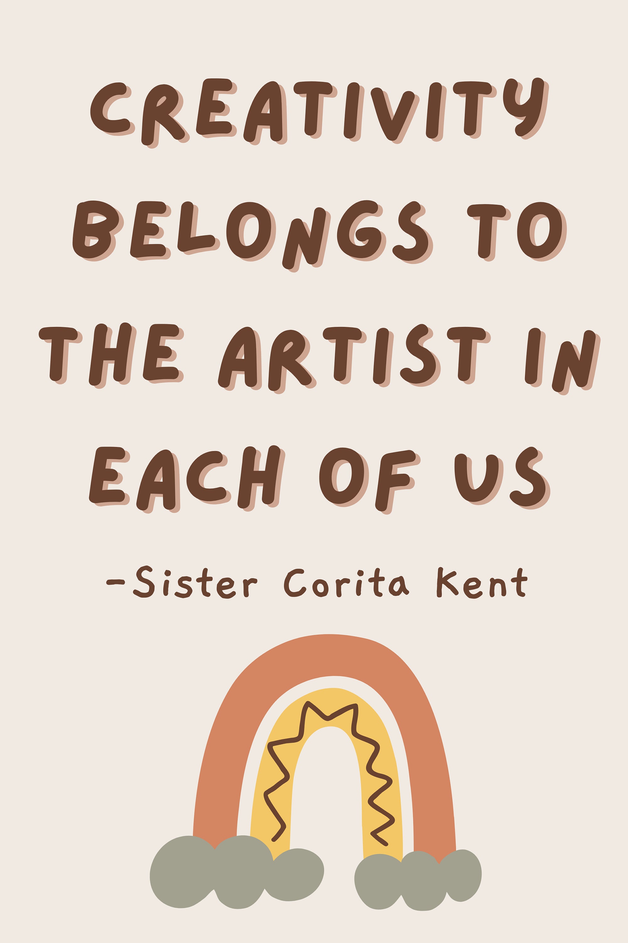 Creativity Quote Poster, Quote Prints, Typography, Playroom Wall Art ...