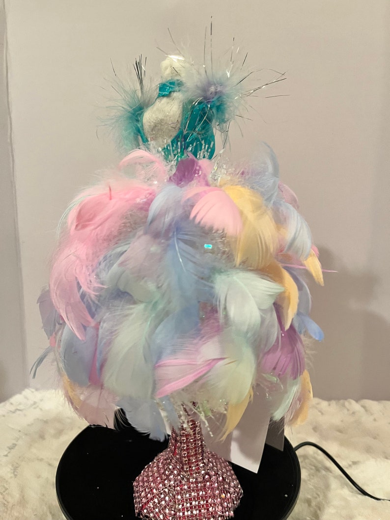 Featherly Girl| Mannequin Tree | Easter Centerpiece | Dress Form ...