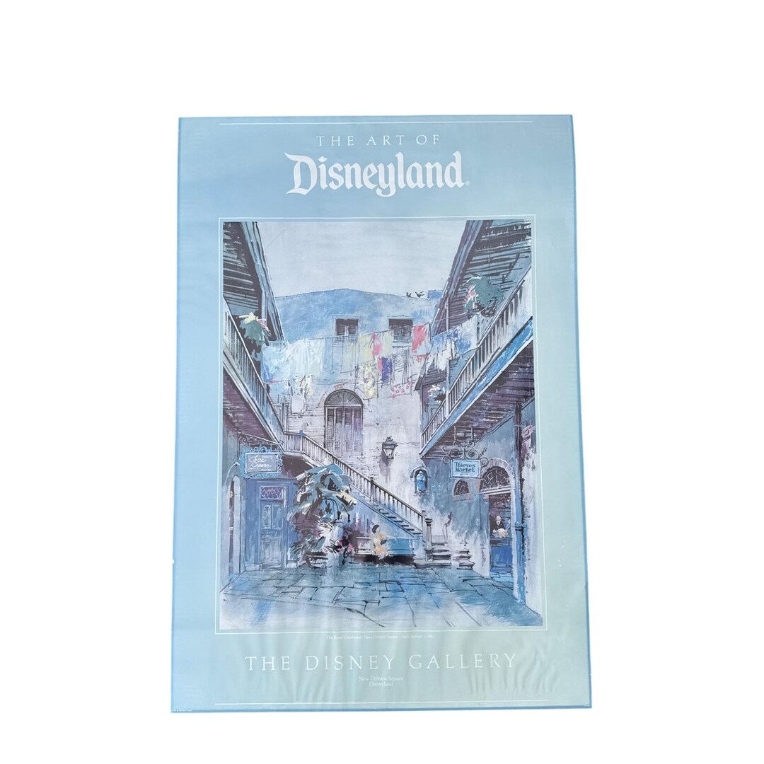 The Art of Disneyland Poster by the Disney Gallery New Orleans Square ...