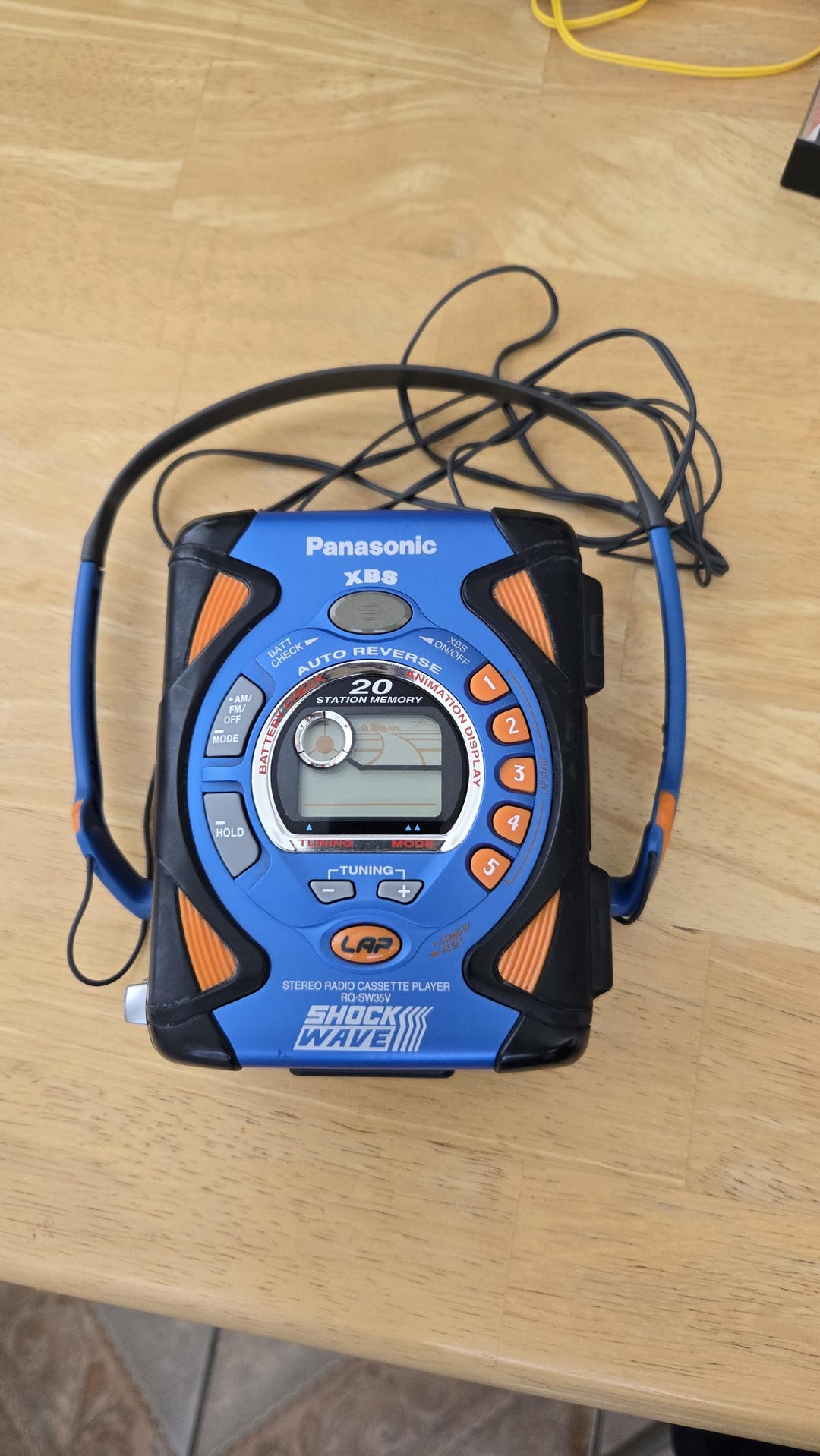 Panasonic XBS RQ-SW35V Shockwave Cassette Radio - Etsy