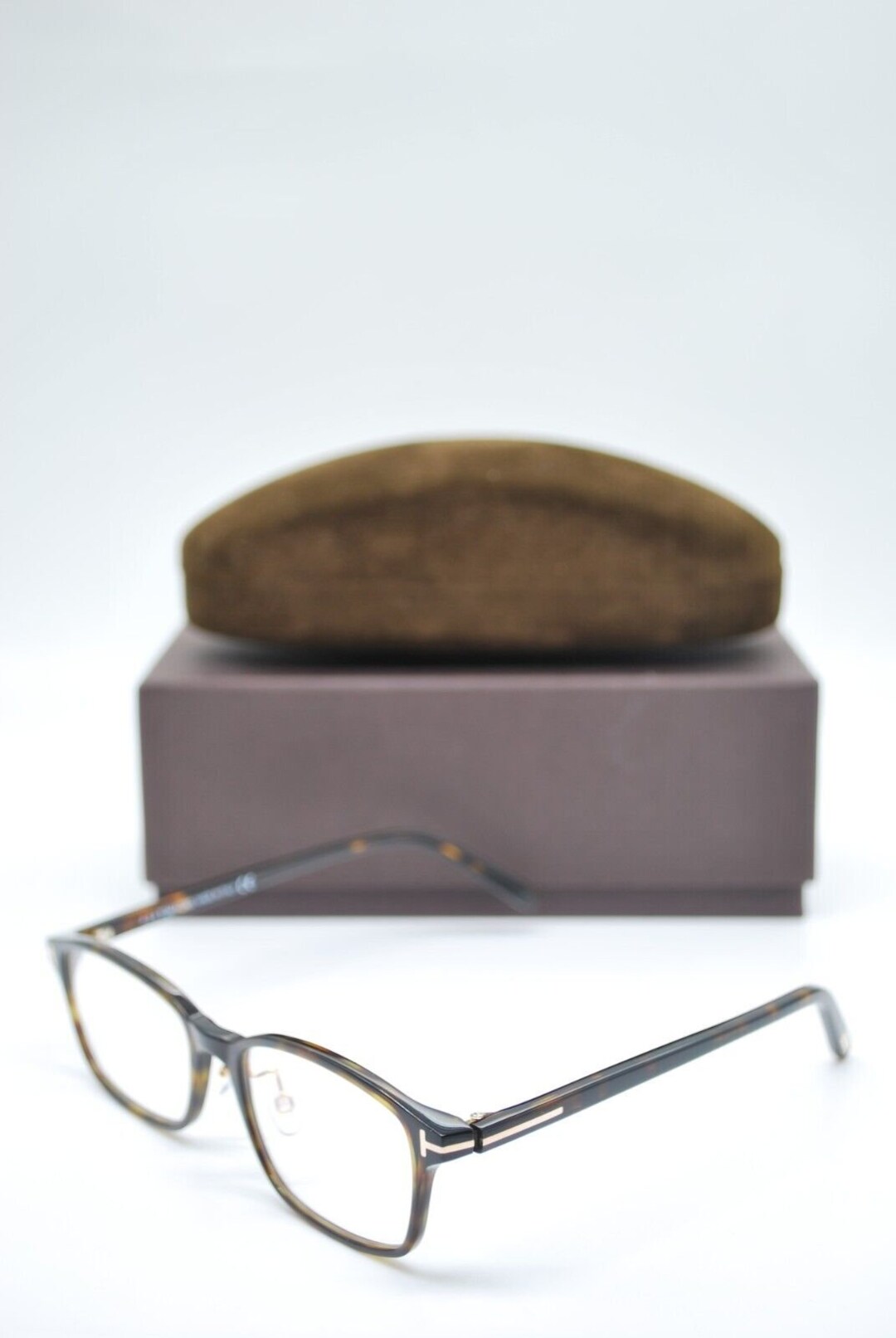 NEW TOM FORD Tf 5647-D-B 052 Havana Blue Block Authentic - Etsy