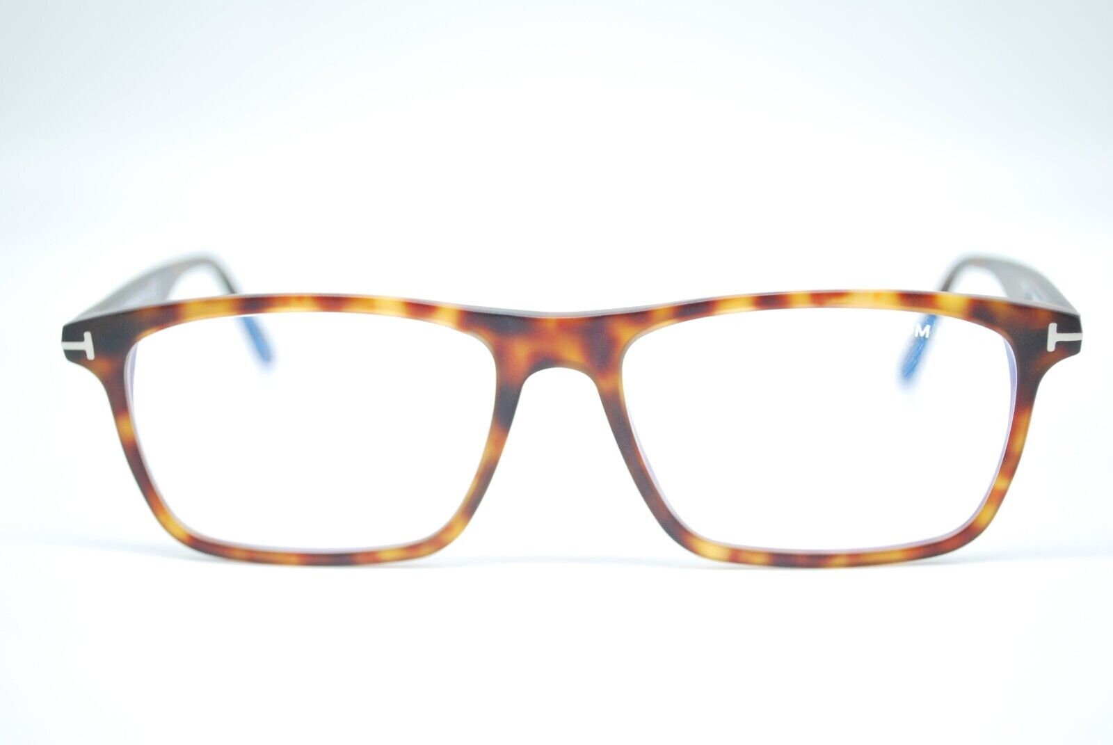 NEW TOM FORD Tf 5681-B 054 Havana Blue Block Authentic - Etsy