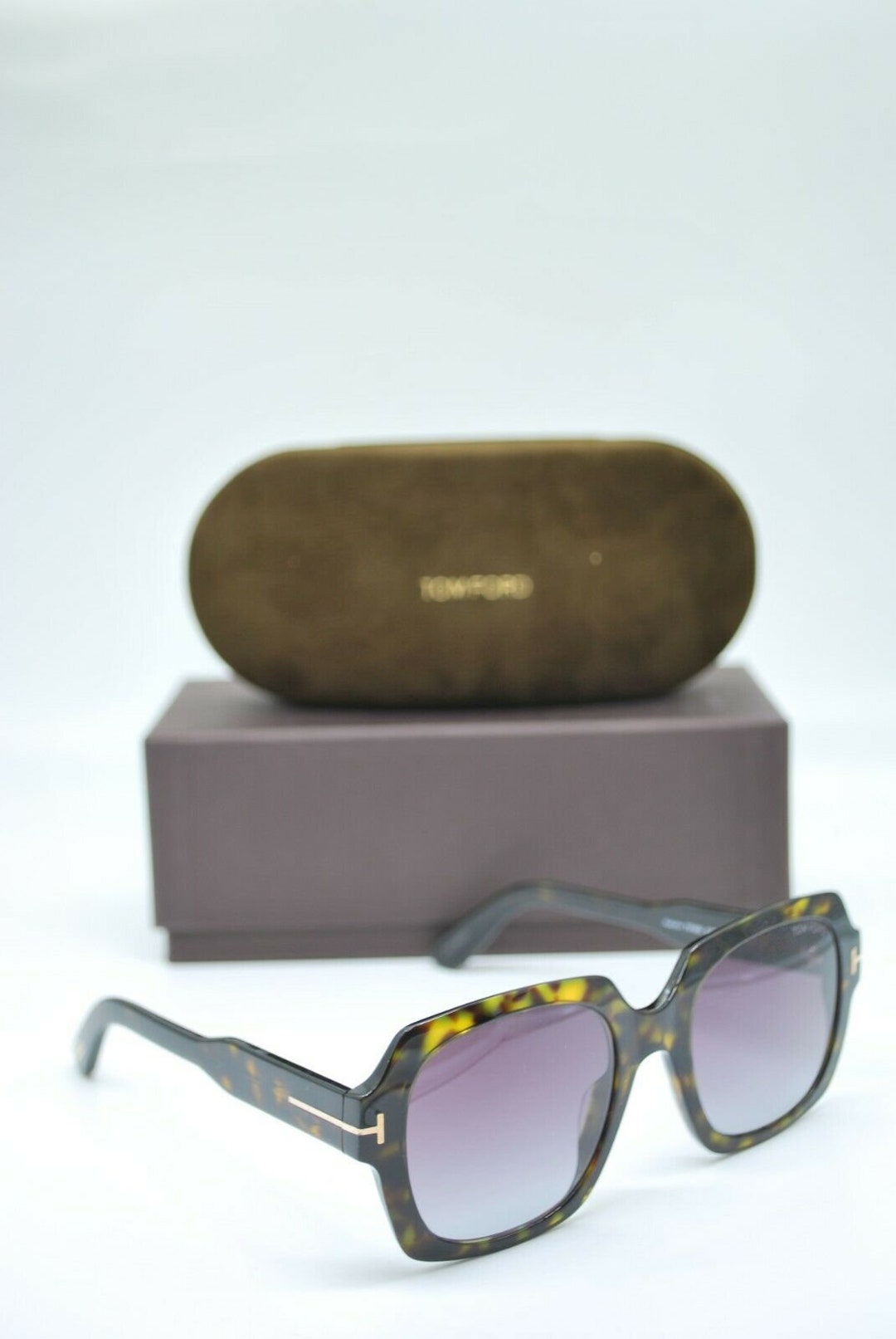 NEW TOM FORD Tf 660 52T Havana Purple Gradient Authentic - Etsy