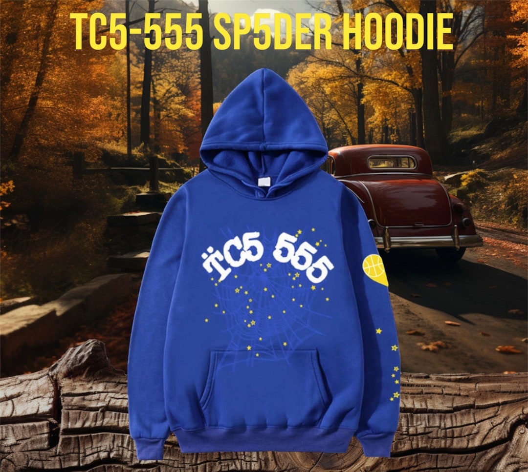 Tc5-555 Sp5der Hoodie - Etsy
