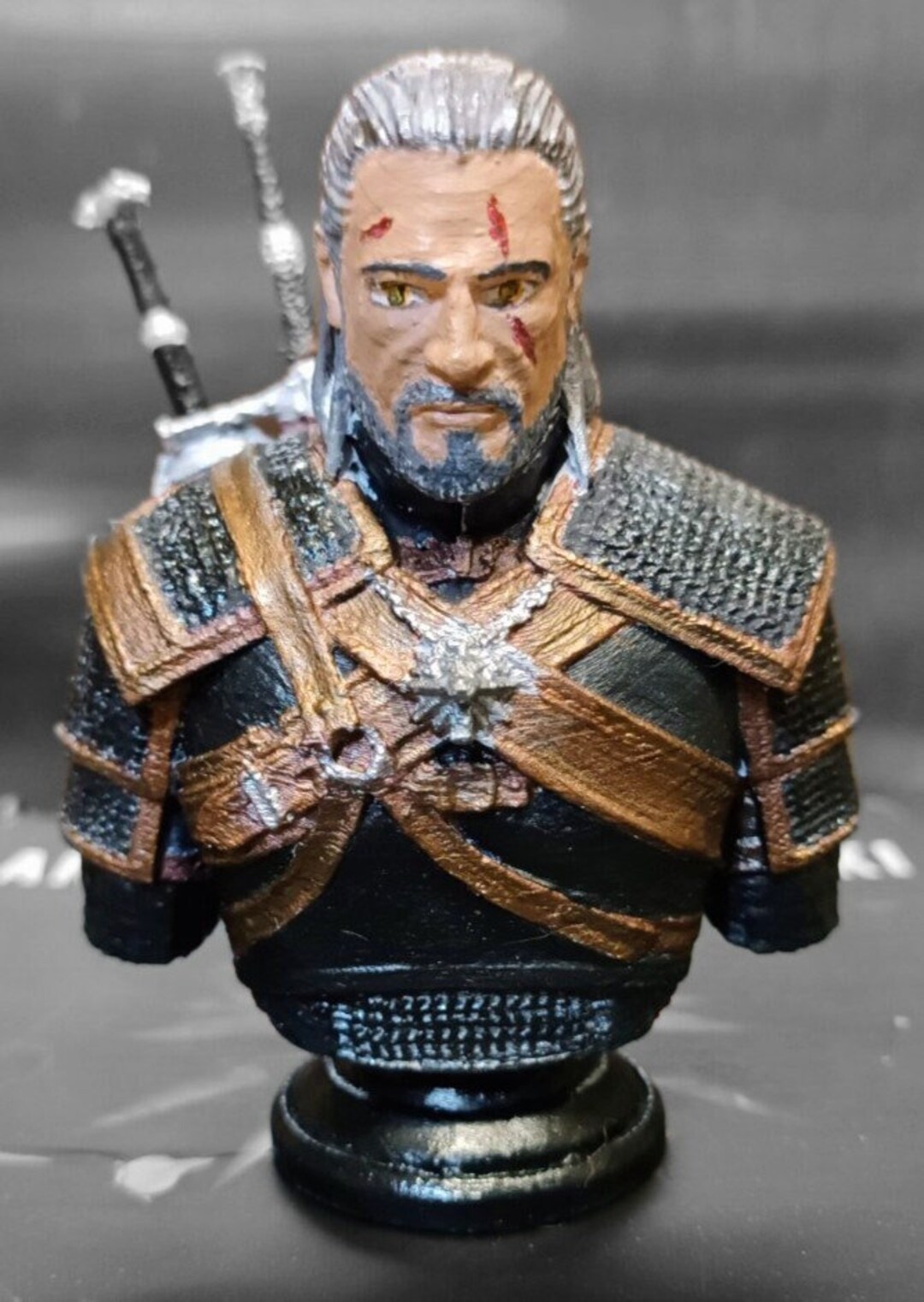 3D Printed Witcher Character From the Witcher Video Game - Etsy