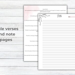 Christian Gratitude Journal Printable - Etsy