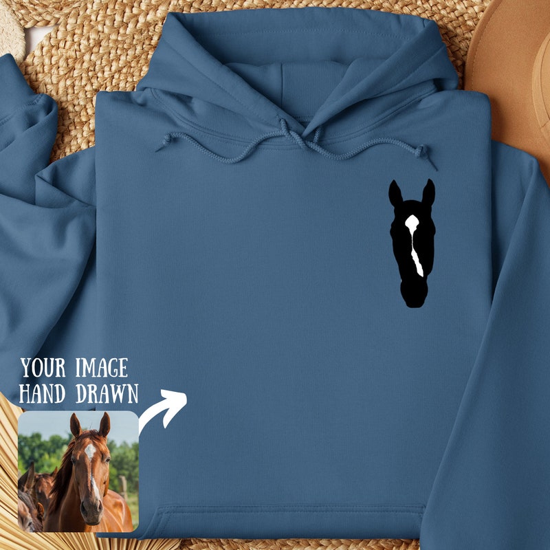 Hoodies Head Drawing - Etsy UK