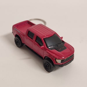 Ford F-150 Raptor Toy Car Key Keychain Mini Car Replica - Etsy