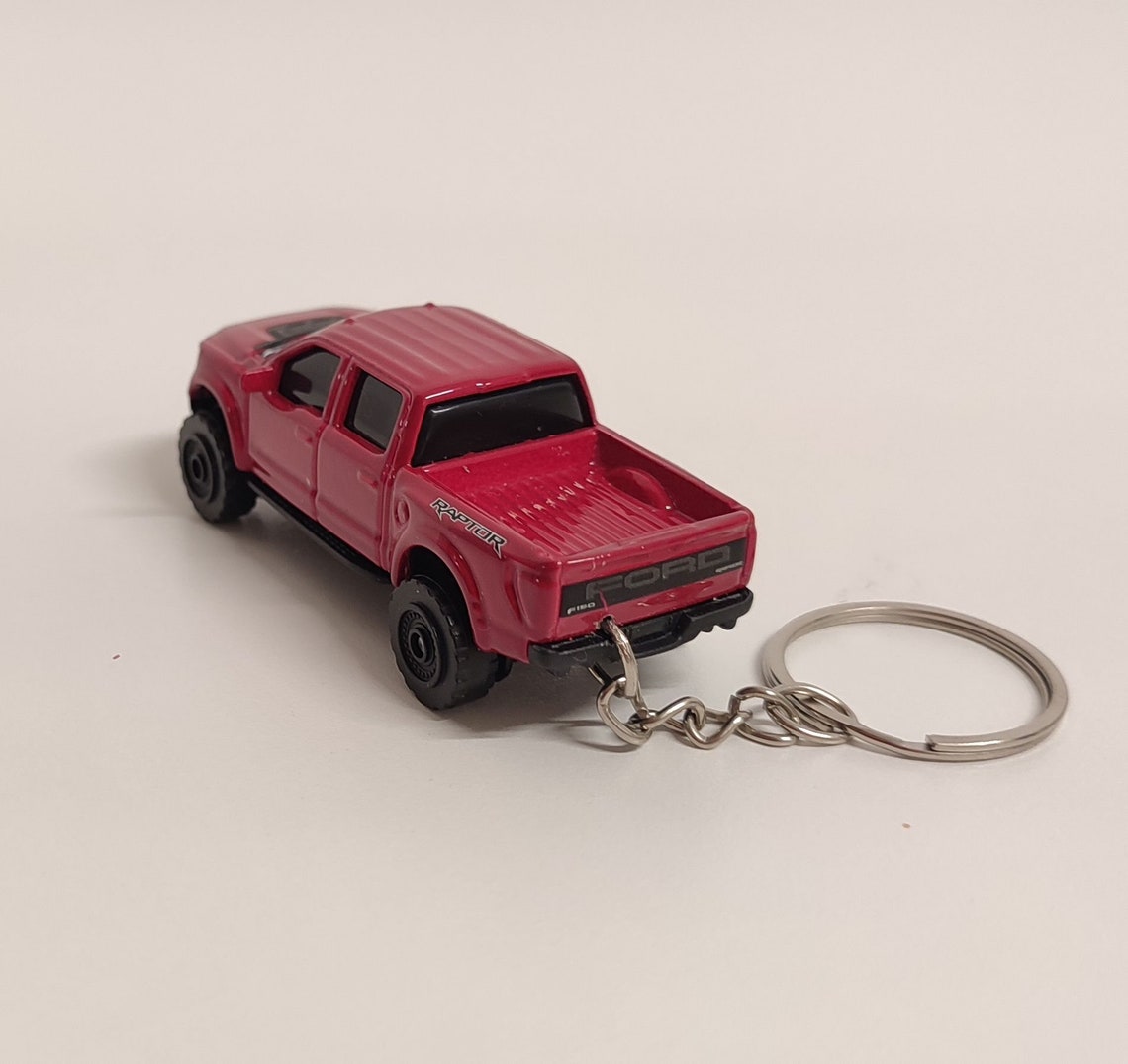 Ford F-150 Raptor Toy Car Key Keychain Mini Car Replica - Etsy
