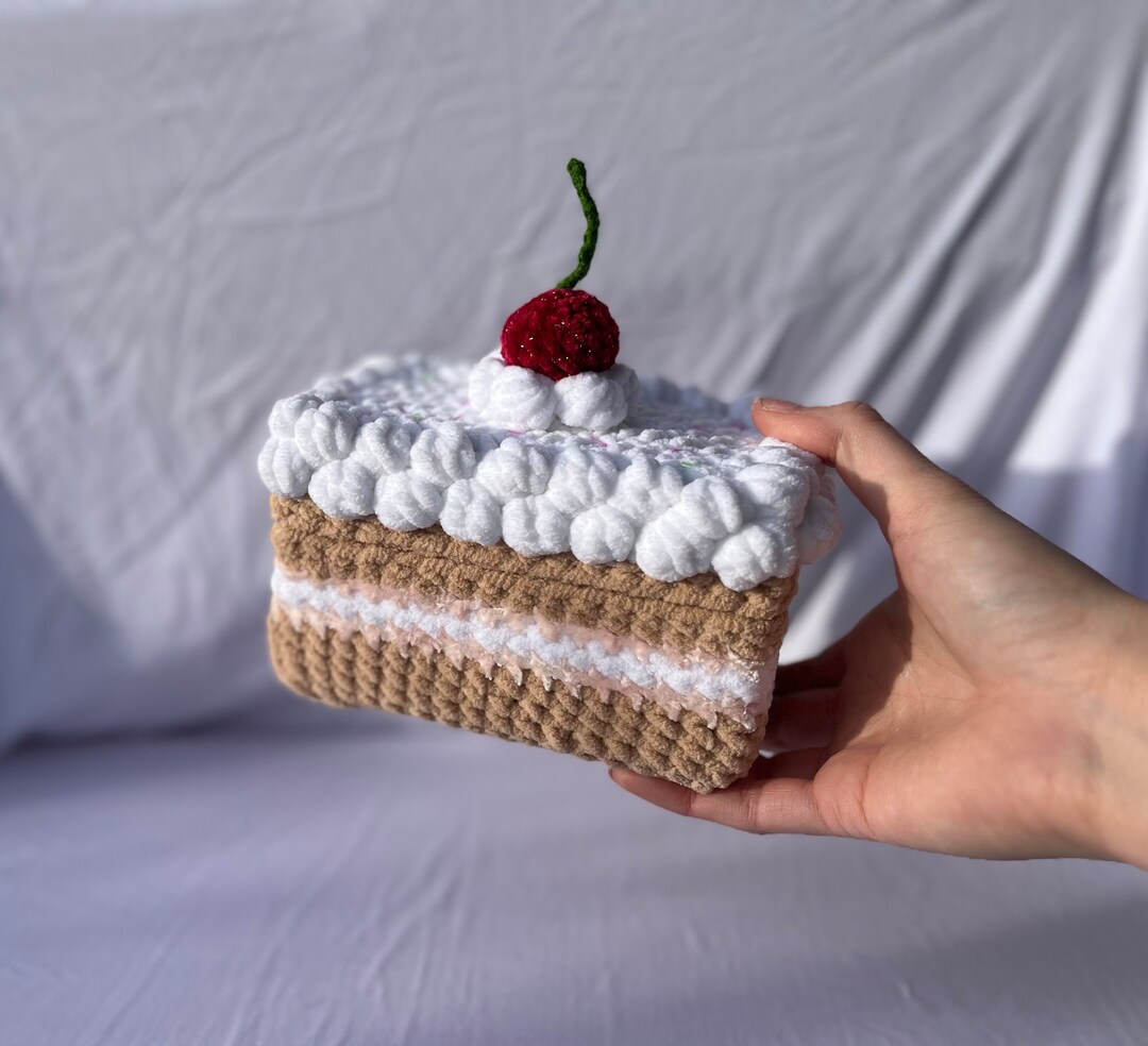 Crochet Wooden Cake Trinket Box - Etsy