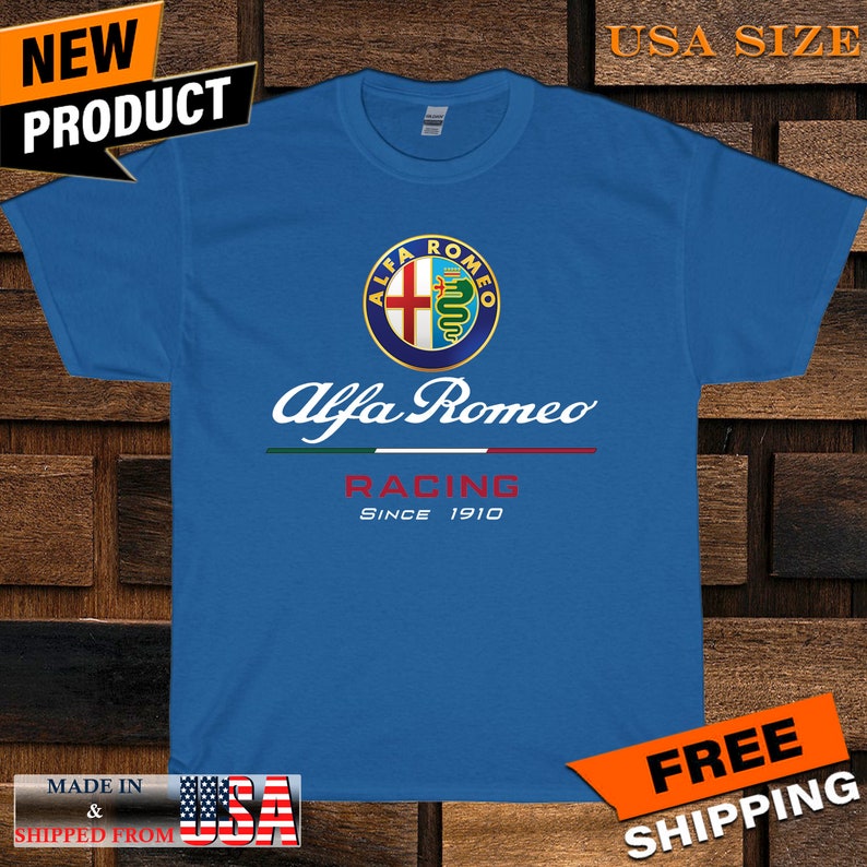 Alfa Romeo Italian Racing Sport Car T-shirt Alfa Romeo Sweatshirt Alfa ...