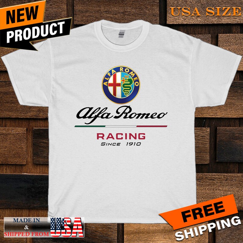 Alfa Romeo Italian Racing Sport Car T-shirt Alfa Romeo Sweatshirt Alfa ...