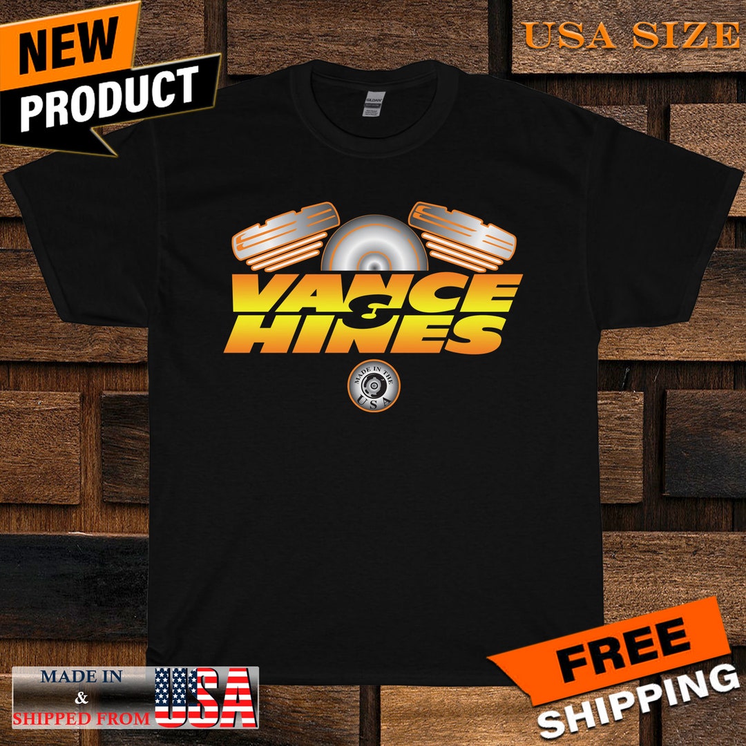 New Shirt Vance & Hines Peformance Racing Logo T-shirt Vance and Hines ...