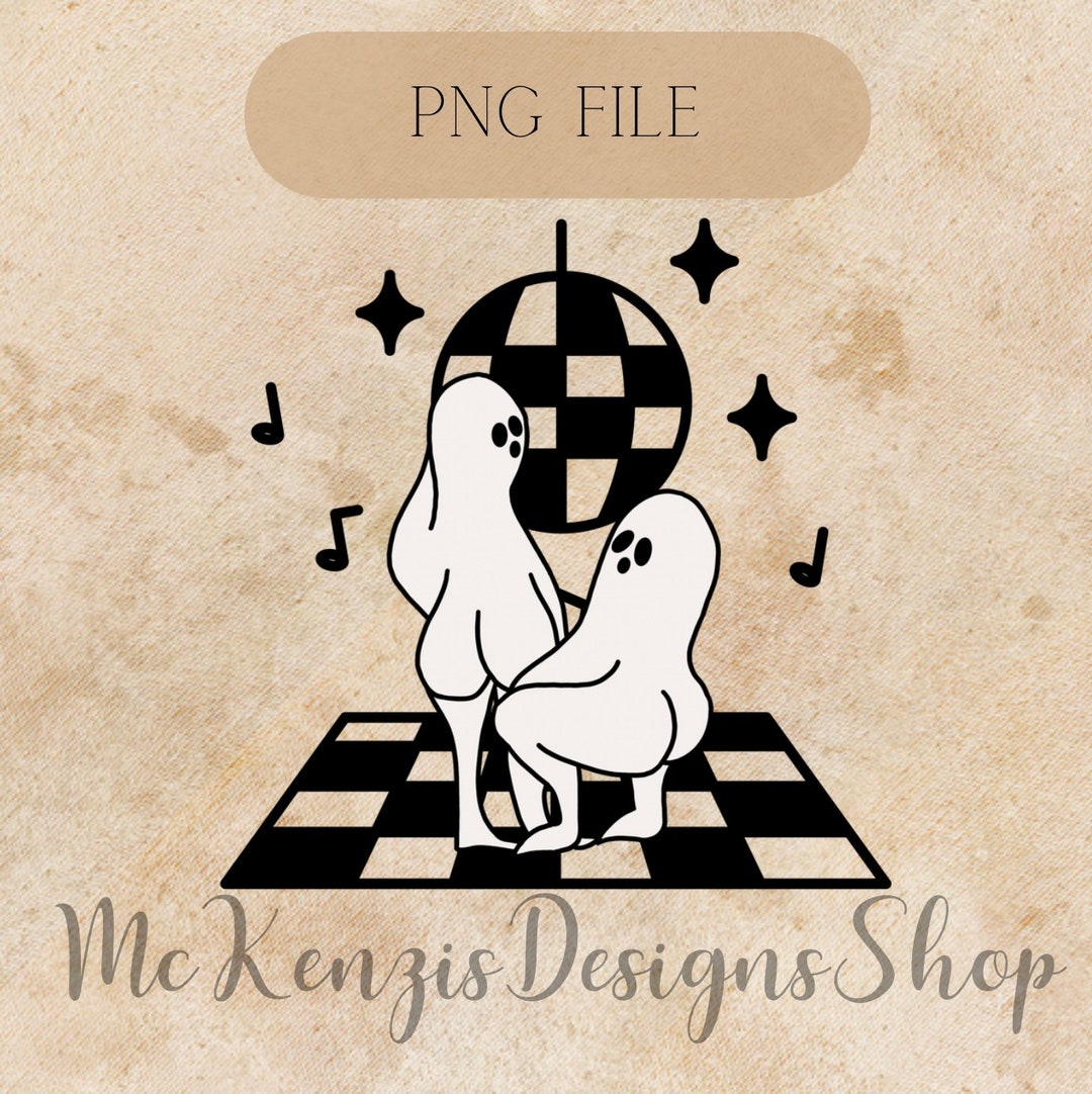 Boo-ty Ghost Png, Ghouls Just Wanna Have Fun Png, Retro Halloween Png ...