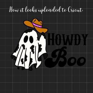 Howdy Boos Png, Western Halloween Png, Western Spooky Png, Western ...