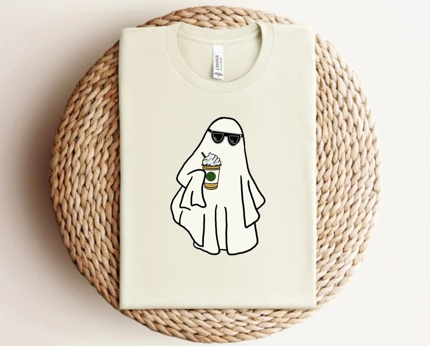 Cute Ghost Drinking Coffee Png, Ghost Ice Coffee Png, Halloween Ghost ...