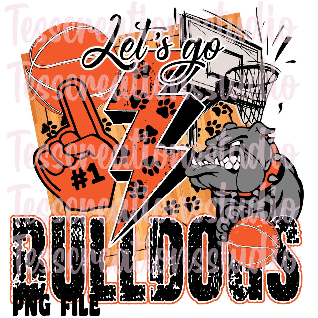 MASCOT, Bulldog Basketball, Let's Go Bulldogs. Red and White, Red and ...