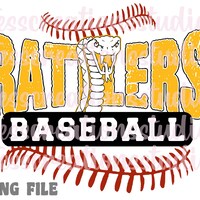 Rattlers Stacked Varsity SVG, PNG ,dxf, Jpg, Eps, Rattlers Wavy ...
