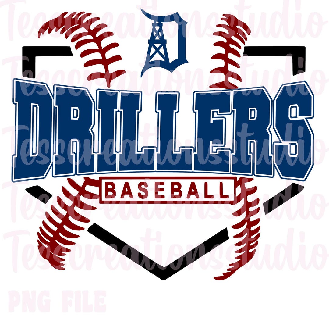 Drillers Baseball, Baseball, Drillers Mascot, Spirit - Etsy