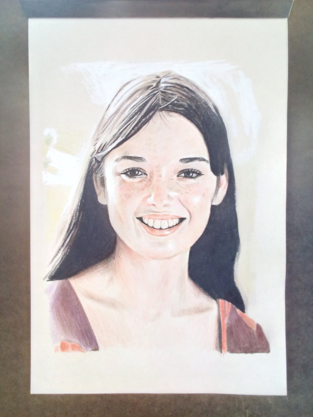 Angela Cartwright Portrait in Colored Pencil - Etsy