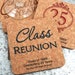 Class Reunion Favors Cork Coasters 72 Coasters - Etsy