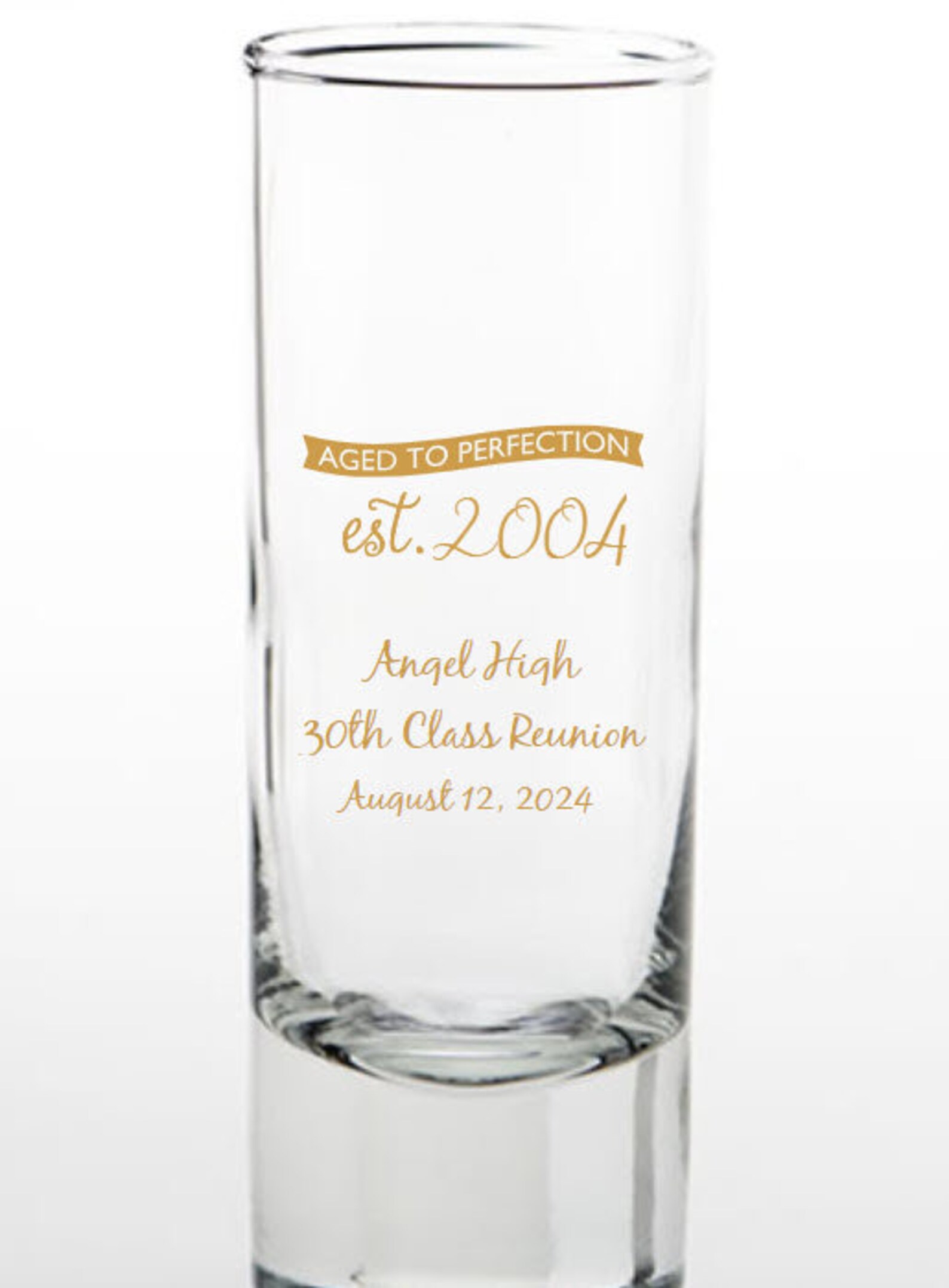 Class Reunion Favors 50 Tall Shooters 2 Oz Design Your Own - Etsy